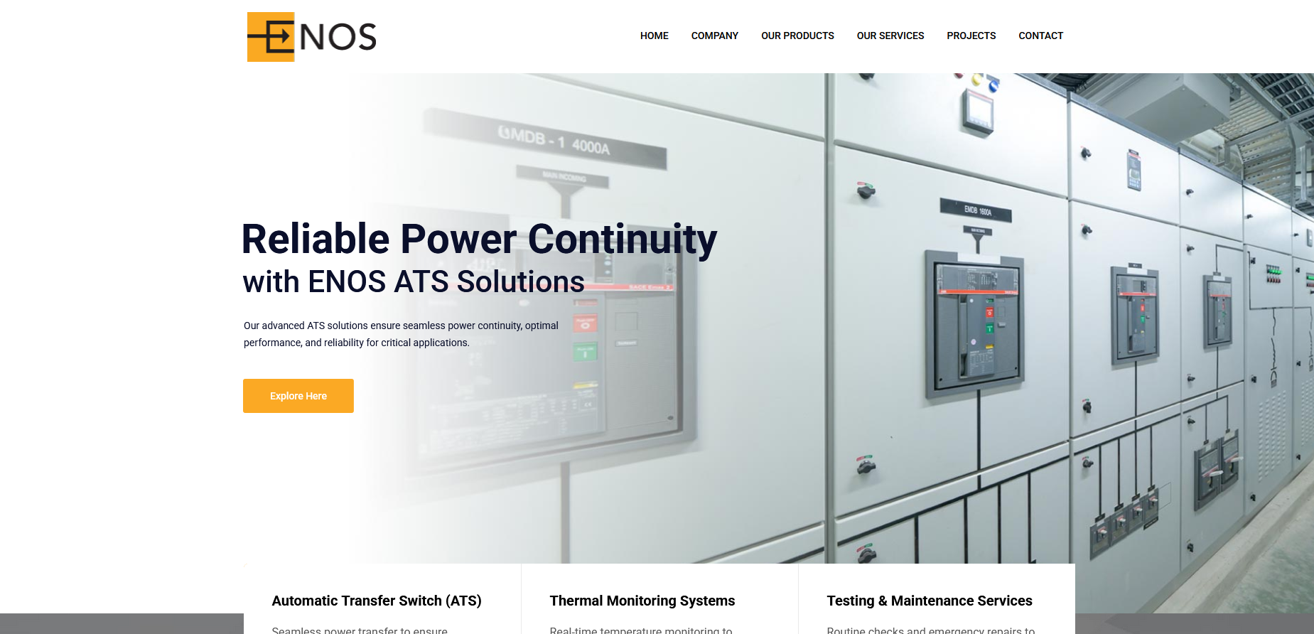 ENOSIS Electric Pte Ltd | Trusted Electrical Solutions for Critical ...